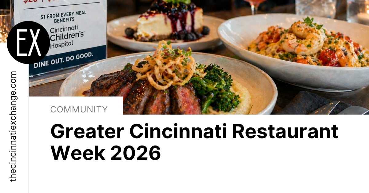 Cincinnati Restaurant Week Offers Unique Menus